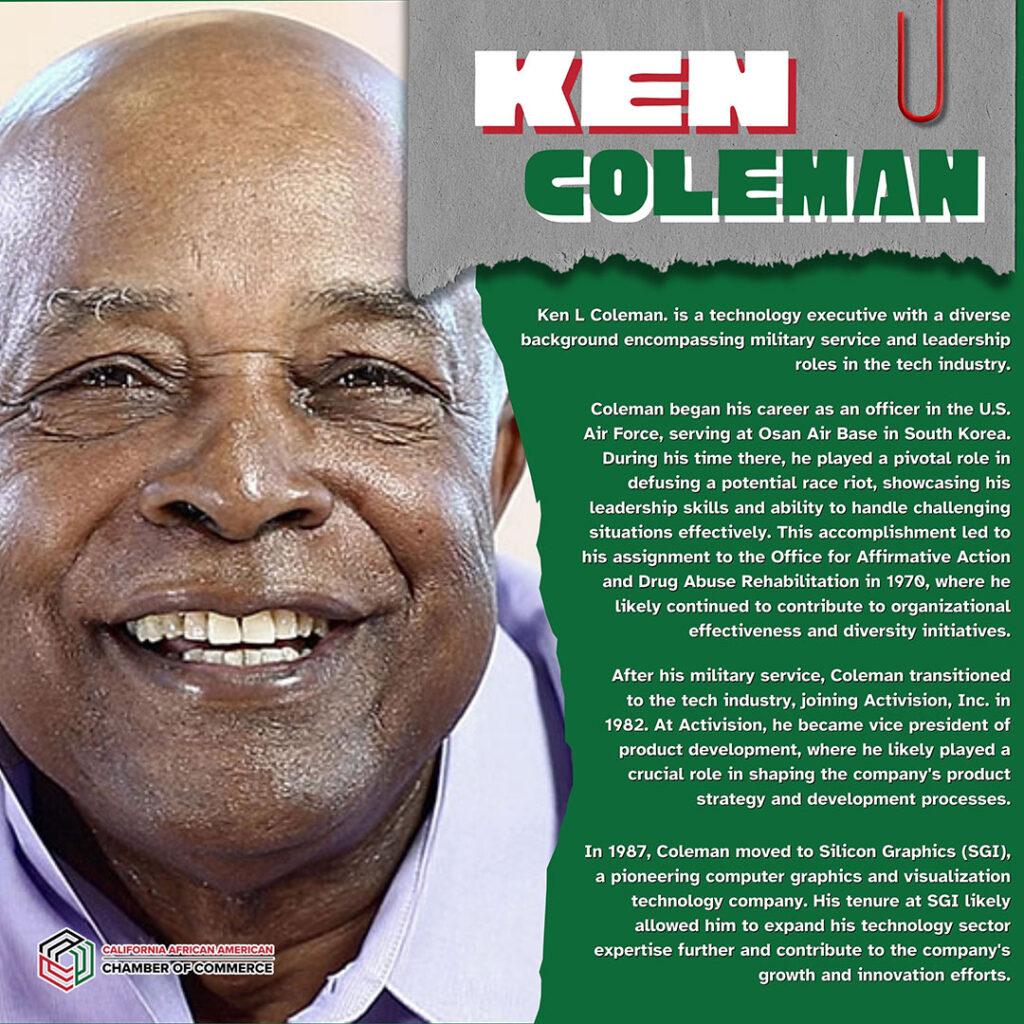 Ken Coleman - California African American Chamber of Commerce