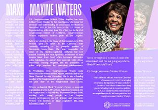 Congresswoman Maxine Waters - California African American Chamber of ...