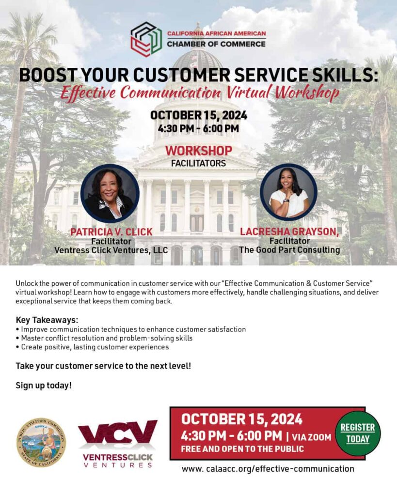 Effective Communication - California African American Chamber of Commerce